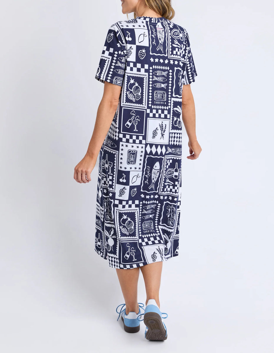 Elm Lifestyle Chin Chin Dress - All Over Yardage Print – Lewis & Philp